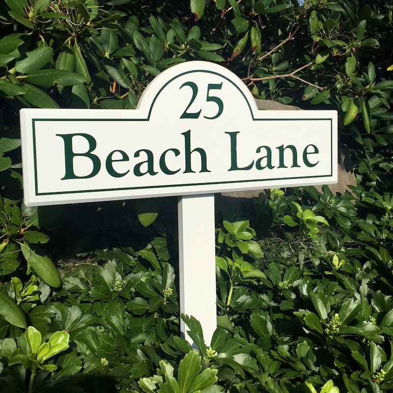 Outdoor House Sign - Etsy