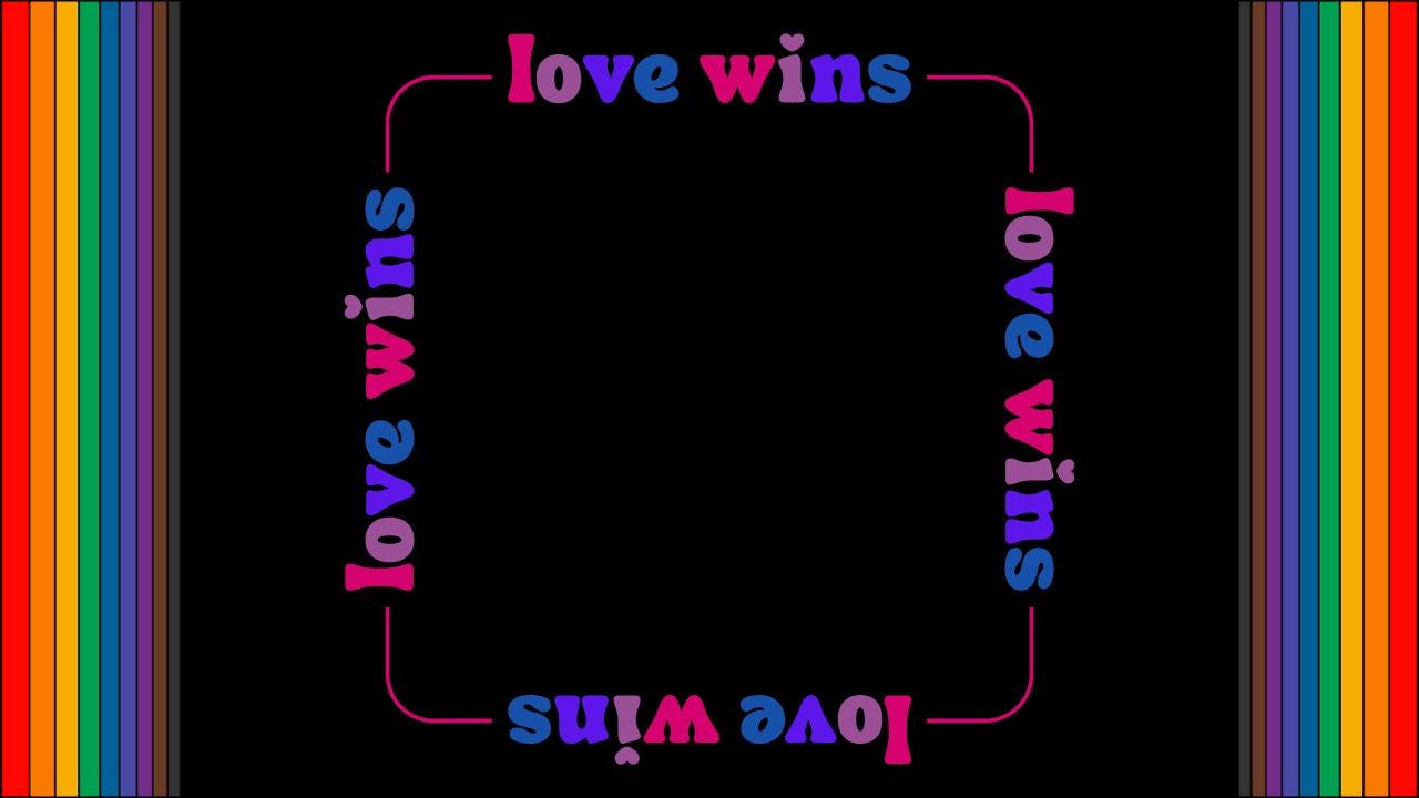 Virtual Backgrounds for Zoom/teams Virtual Meetings | 3 Bisexual Pride ...