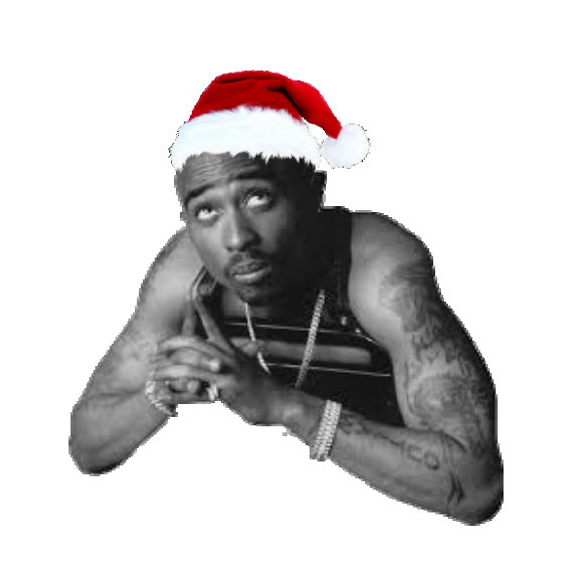Tupac Christmas Ornament 2pac - Etsy