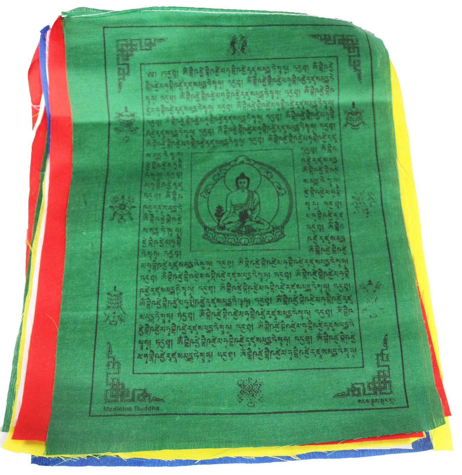 Cotton Prayer Flags 12x10premium Quality Large Roll of 25 - Etsy