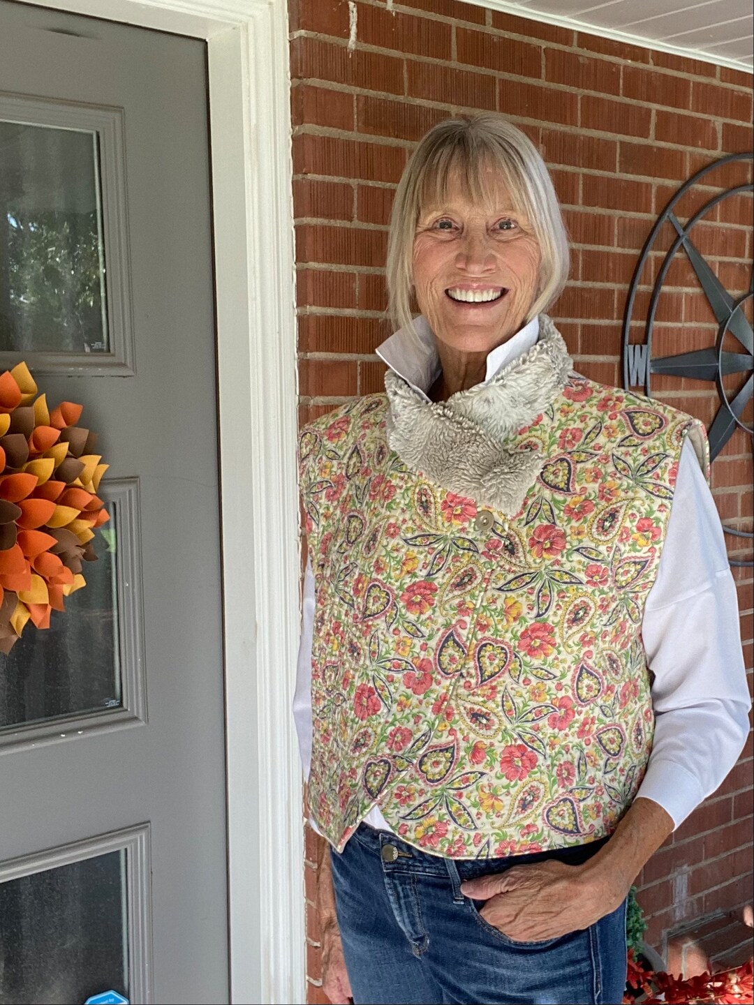 Vintage Quilted Vest Quilt Coat Patchwork Boho Vest - Etsy