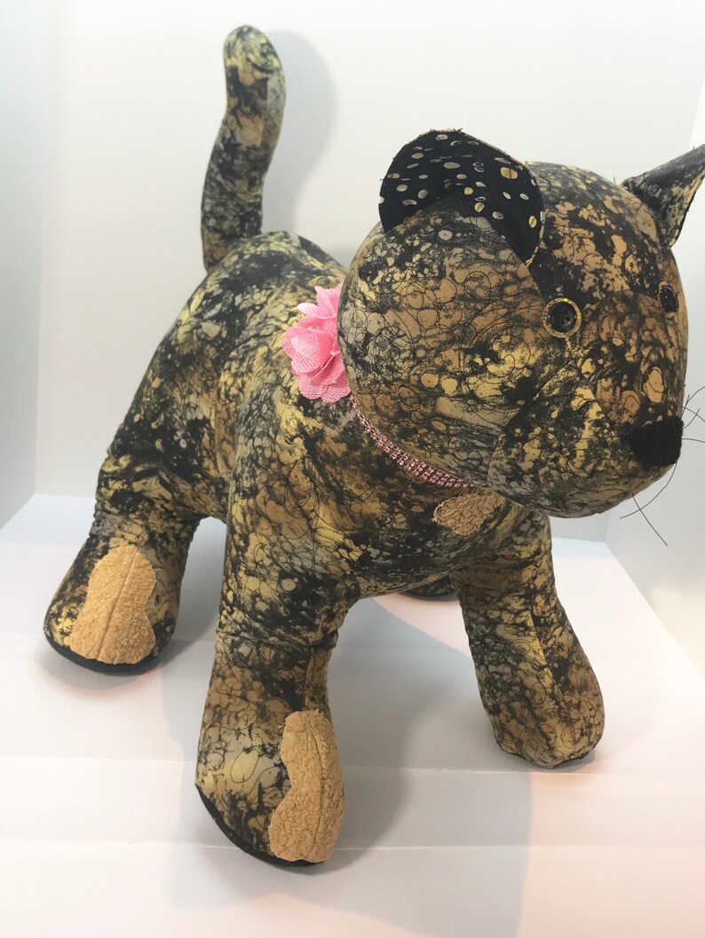 Custom Plushies Cat Plushies Custom Cat Toy Quilted Cat - Etsy