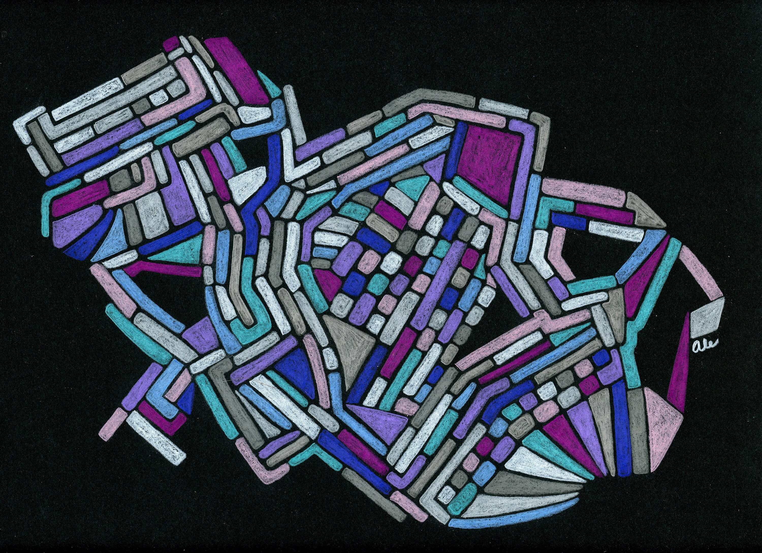 Psychedelic Pencil Drawings