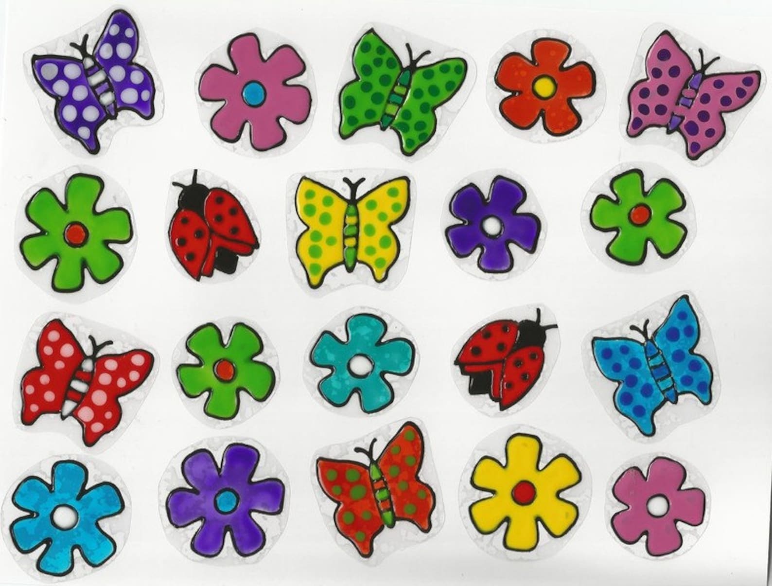 20 tlg.Window Color Miniatur-Set Frühling - Etsy.de