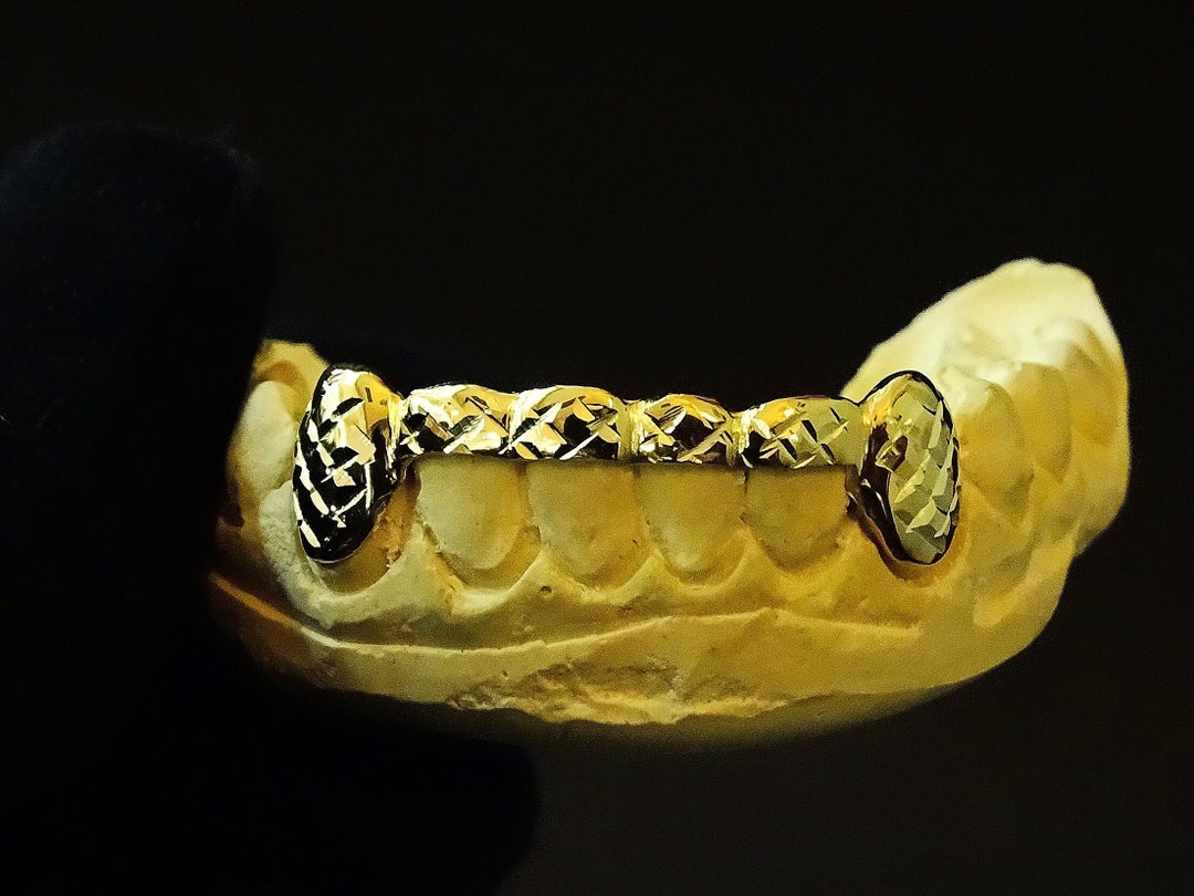 6 Teeth W/ Bridge (diamond Cuts) - Etsy