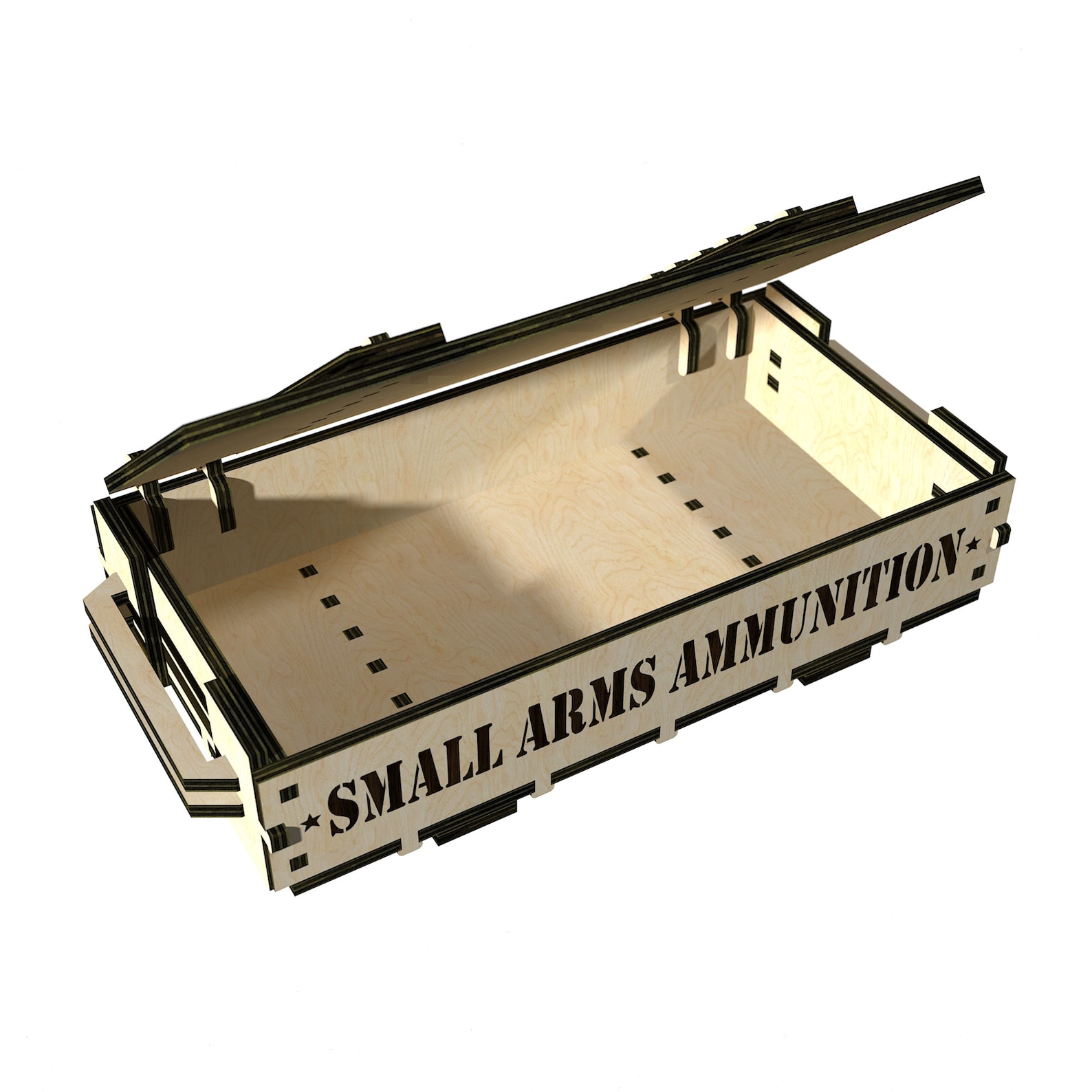 Original Military Gift Box 5.5" X 10.6" X 2" Inch Size for 4, 5, 6 Mm ...