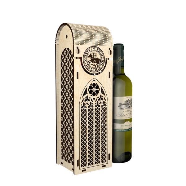 Wine Box Svg Cut File V1.4, 3mm/4mm Plywood Model Designed for Standard ...