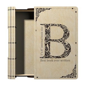 Slider Book Box 5" X 8" Inch Internal Size for 3 Mm 1/8 Inch 4 Mm ...