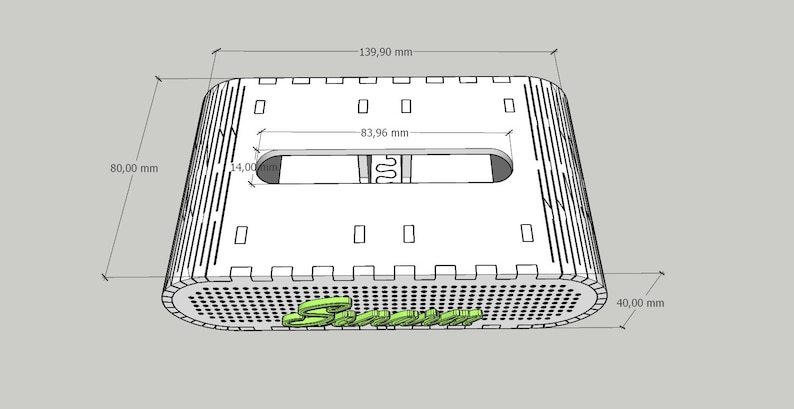 Laser Cut File Soundbox Acoustic Speaker Multicolour Passive - Etsy