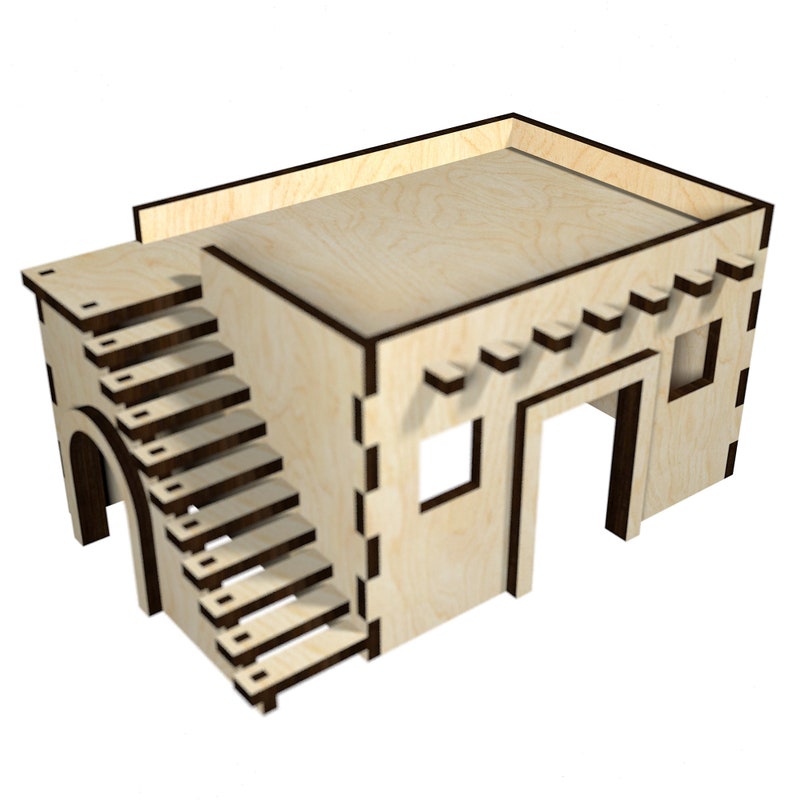 Wooden Hamster House - Etsy