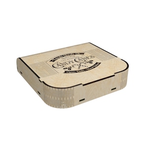 Beautiful Candy Box for Handmade Chocolate Candy Dxf Svg Cdr Dwg Vector ...