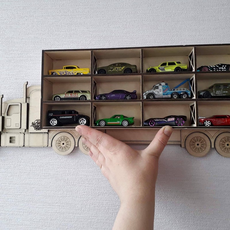 Hotwheels Shelf File - Etsy
