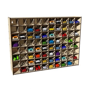 Hot Wheels Organizer Shelf Laser Cut File for 3, 4, 5 Mm 1/8 Inch Dfx ...