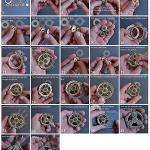 Kinetic Keychain Hand Spinner Fidget Toy Laser Cut File for 3mm, 4mm ...