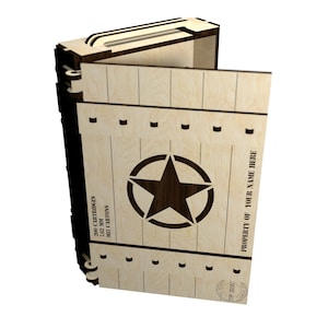 Original Military Army Gift Box 5" X 8" Inch Size for 3 4 5 Mm 1/8 Inch ...