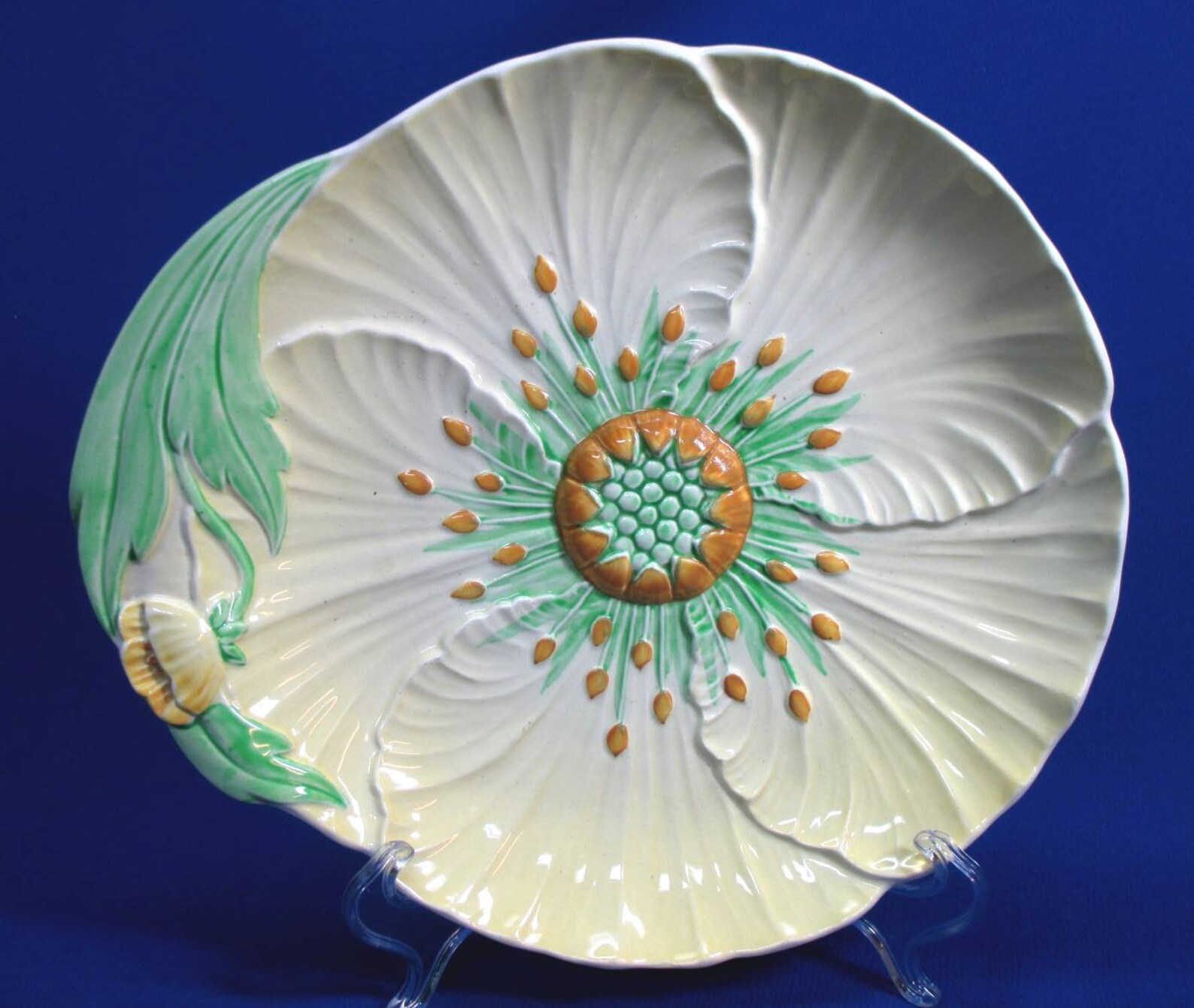 Carltonware Poppy Flower Handled Serving Plate - Etsy