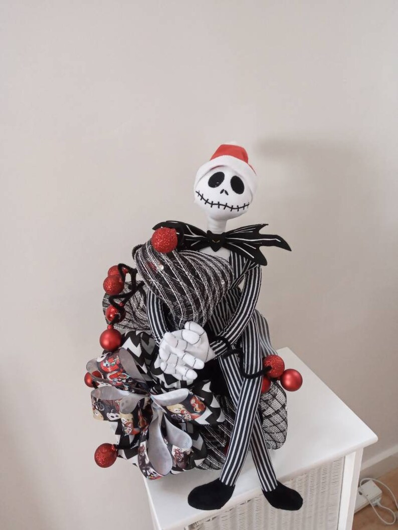 Jack Skellington tree topper | Etsy