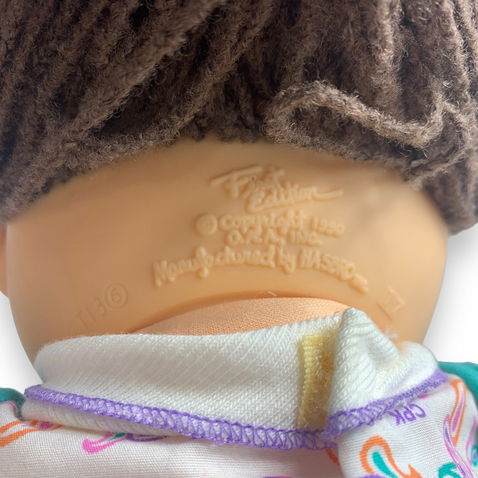Hasbro Cabbage Patch Kids Pretty Crimp Curl Brown Hair Eyes Dress Shoes 1991 - Etsy