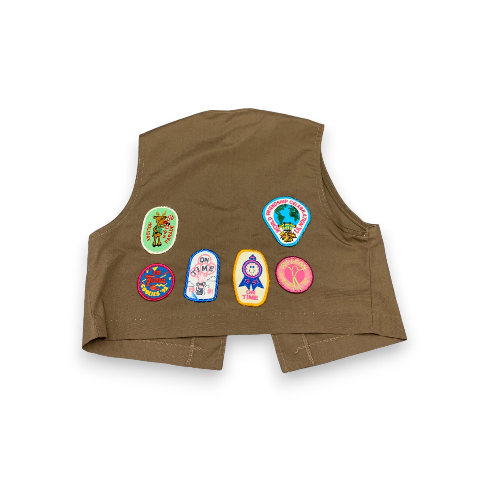 Girl Scouts Brownie Vest Badges Patches Pins First Aid Wings 90s USA ...