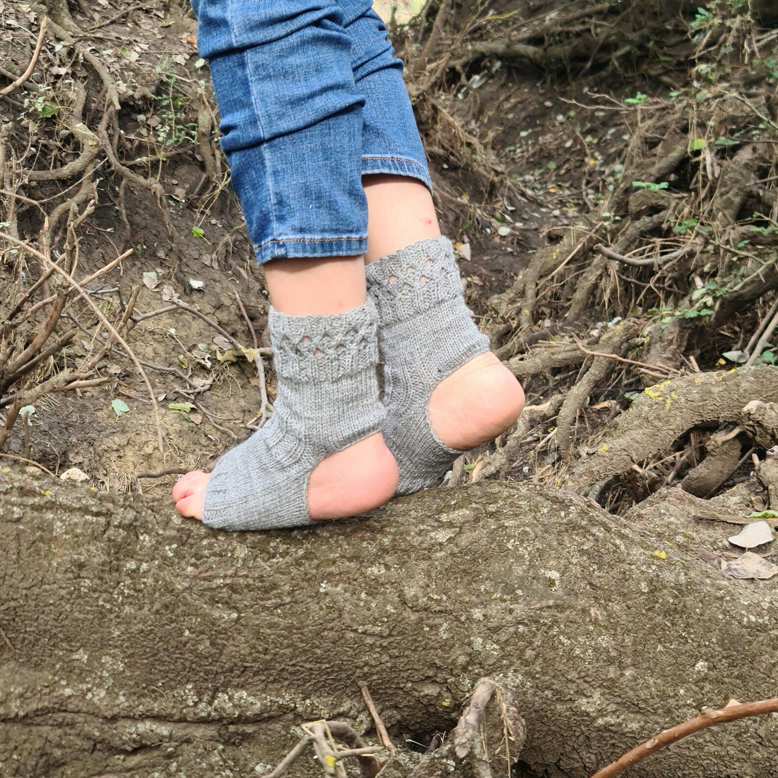 Toeless No Heel Yoga Socks - Etsy