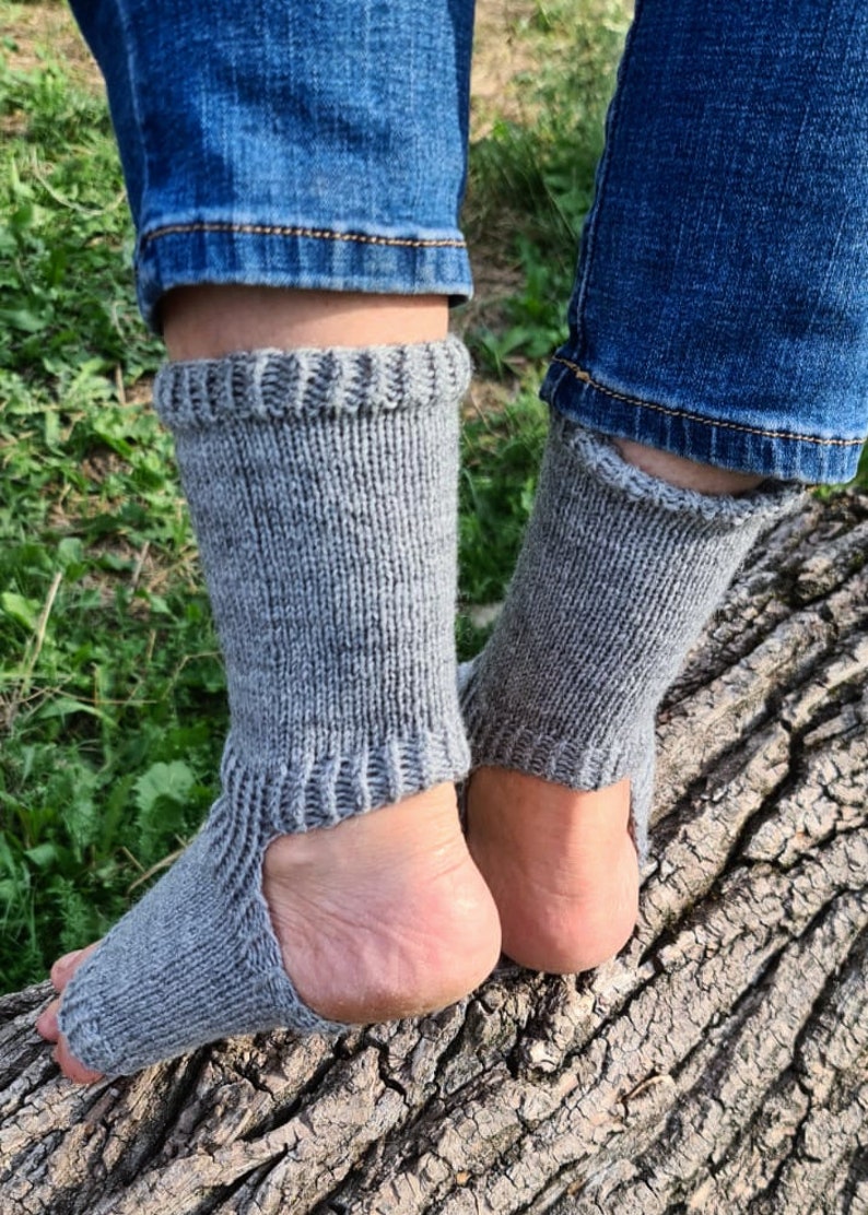 Toeless No Heel Yoga Socks - Etsy