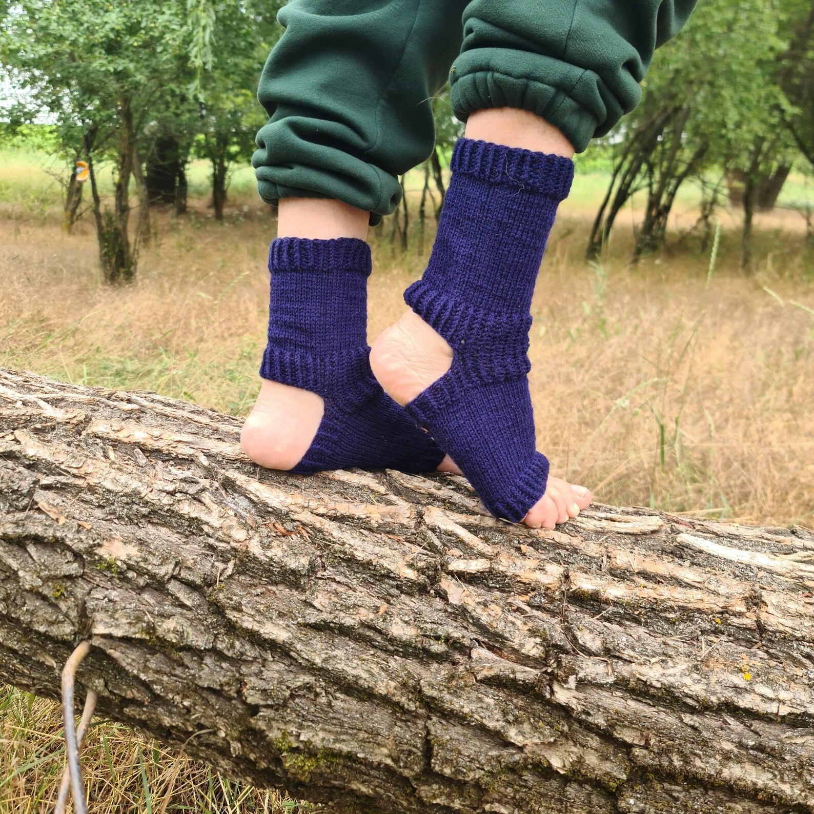 Toeless No Heel Yoga Socks - Etsy
