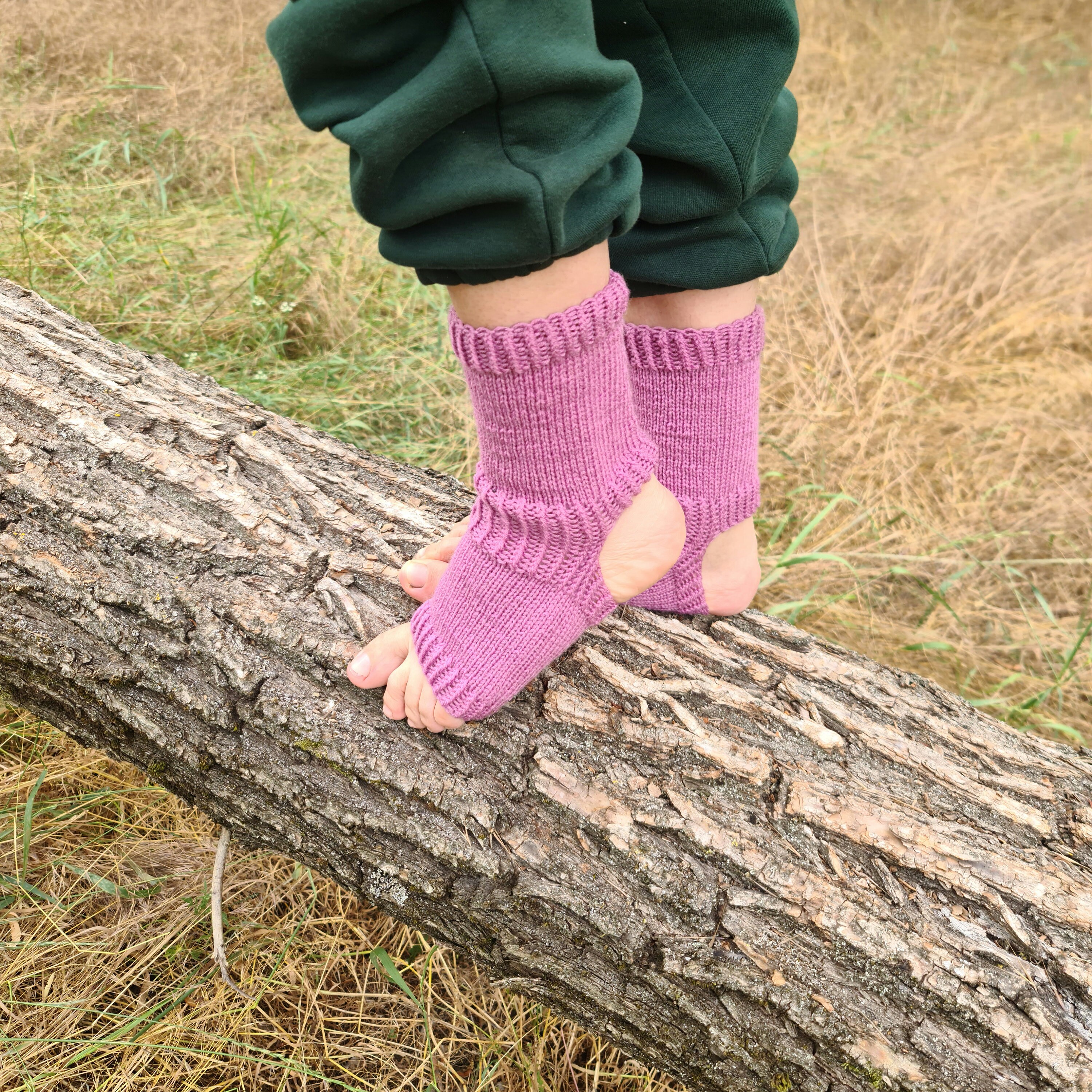 Toeless No Heel Yoga Socks - Etsy