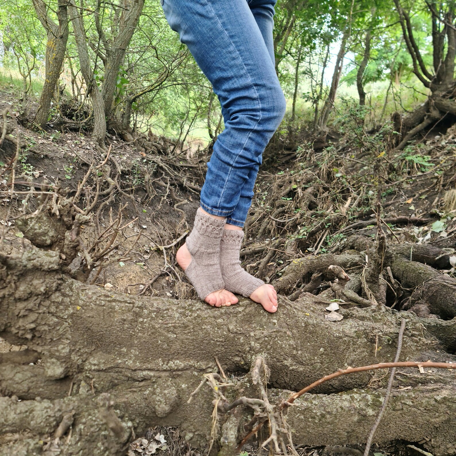Toeless No Heel Yoga Socks - Etsy