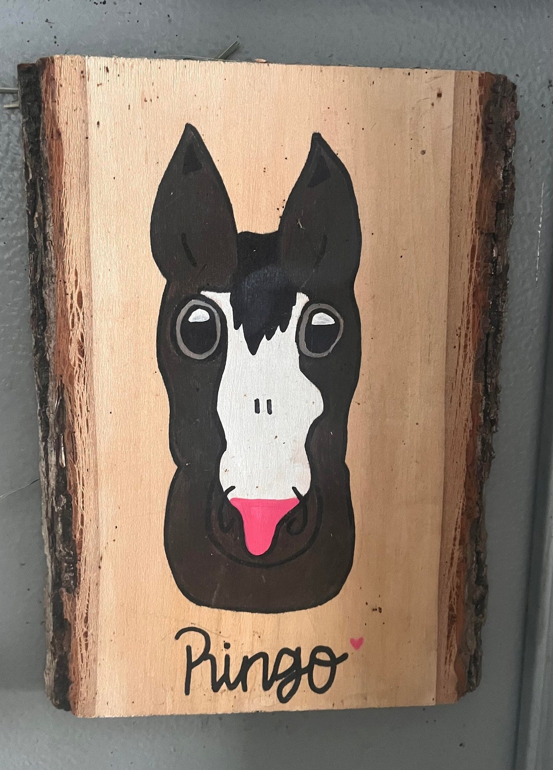 Custom Hand Painted Stall Sign - Etsy
