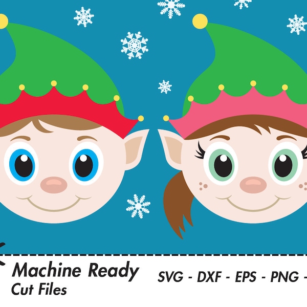Elf Face Clipart - Etsy