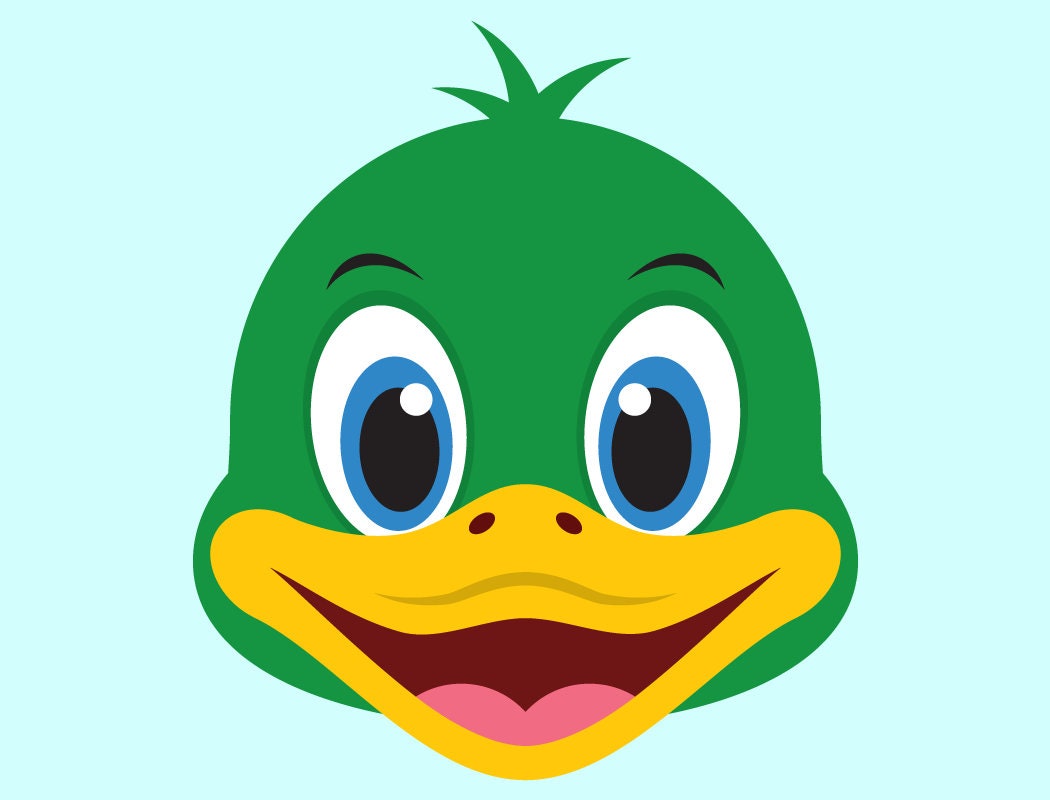 Duck Face Clipart