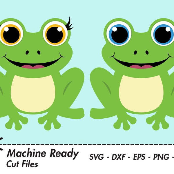 Frog Svg - Etsy