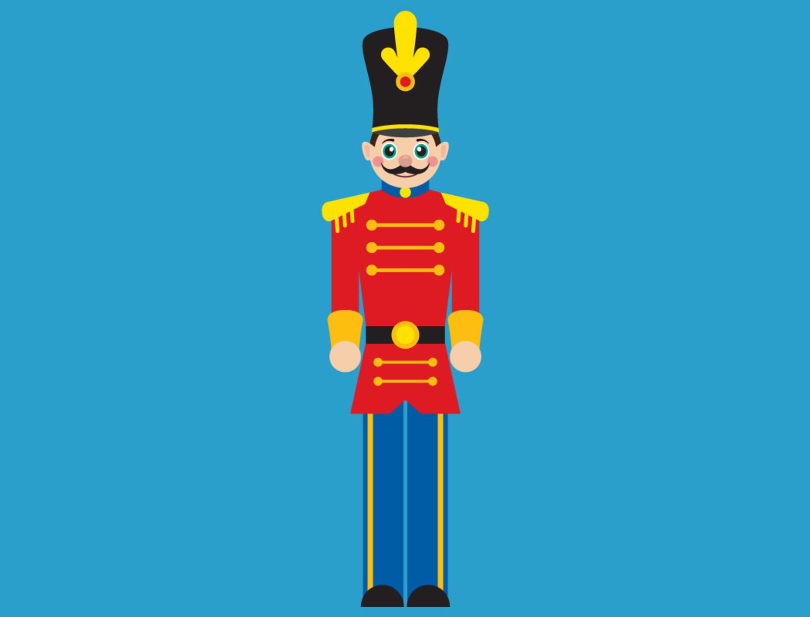 Christmas Toy Soldier SVG Cut Files, Toy Soldiers Clipart, Christmas ...