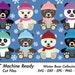 Cute Winter Bear Bundle SVG Cut Files, Bear Clipart, Baby Bear Clip Art ...
