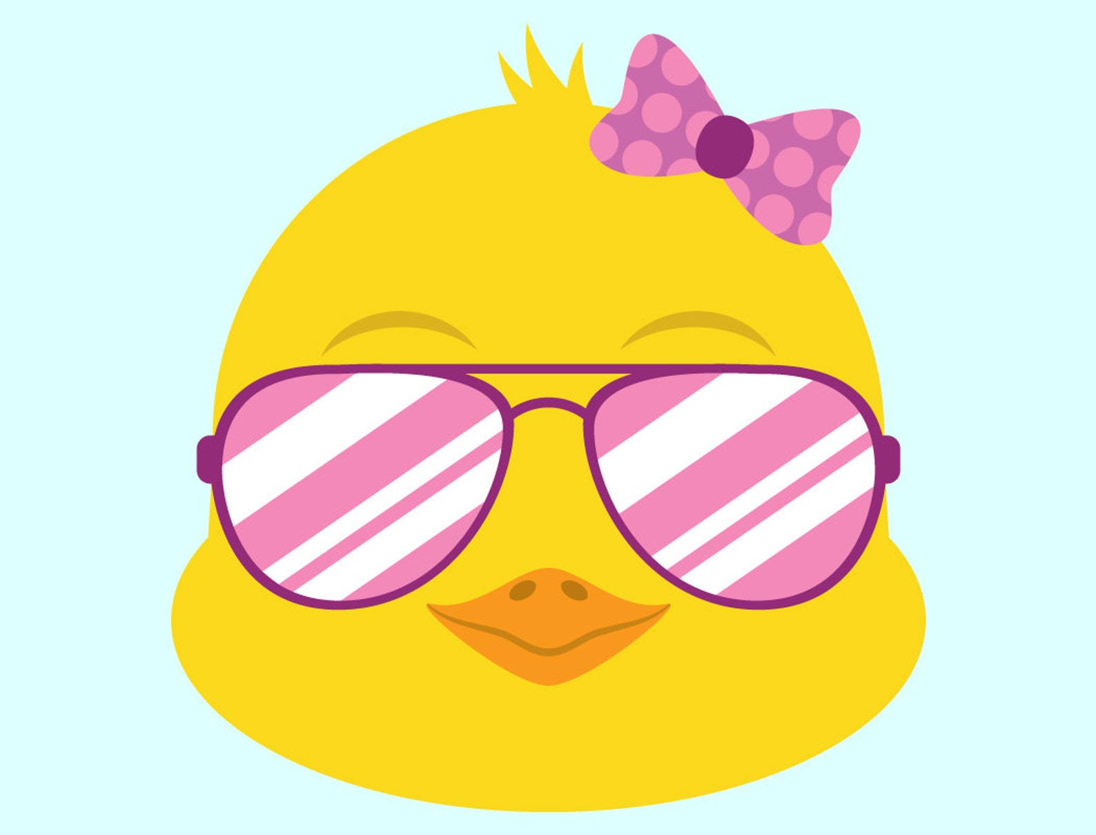 Cool Chick SVG Cut Files Easter Clipart Spring Clip Art - Etsy