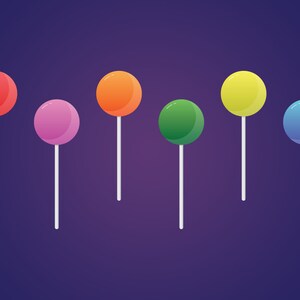 Lollipop Clip Art, Candy Shop Clipart, Sugar Clipart, Candy Clipart ...