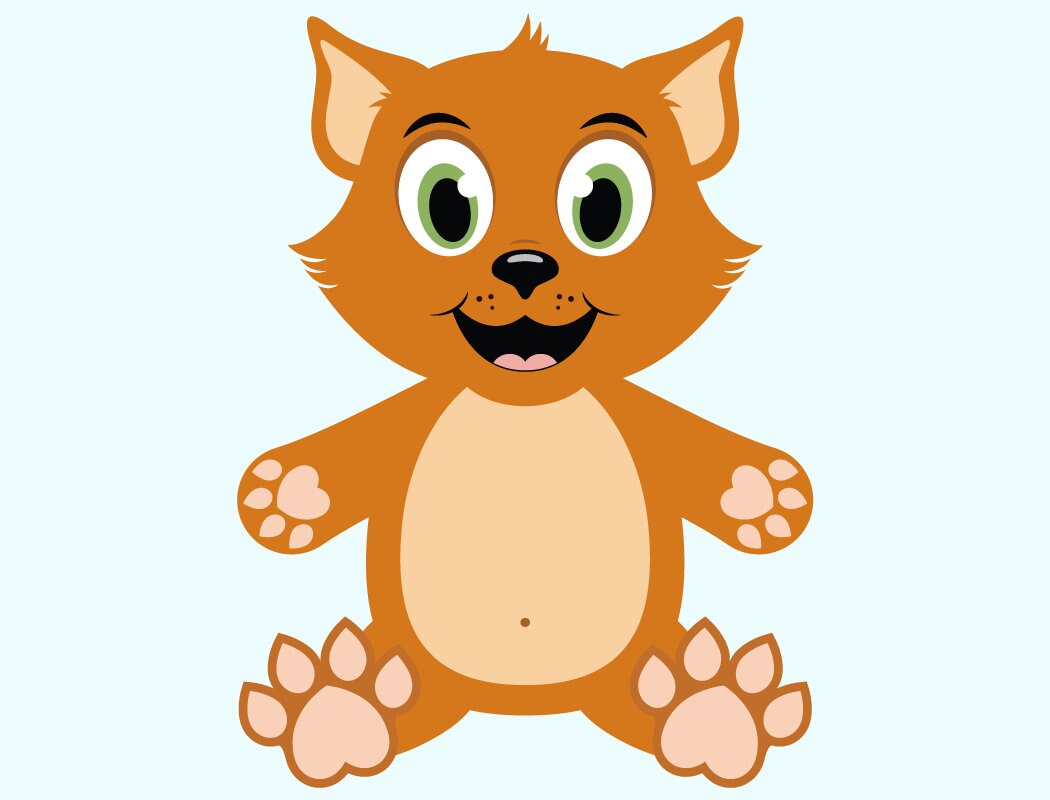 Cute Cat SVG Cut Files, PNG Cat Clipart, Cat Mom, Cats Clip Art, Happy ...