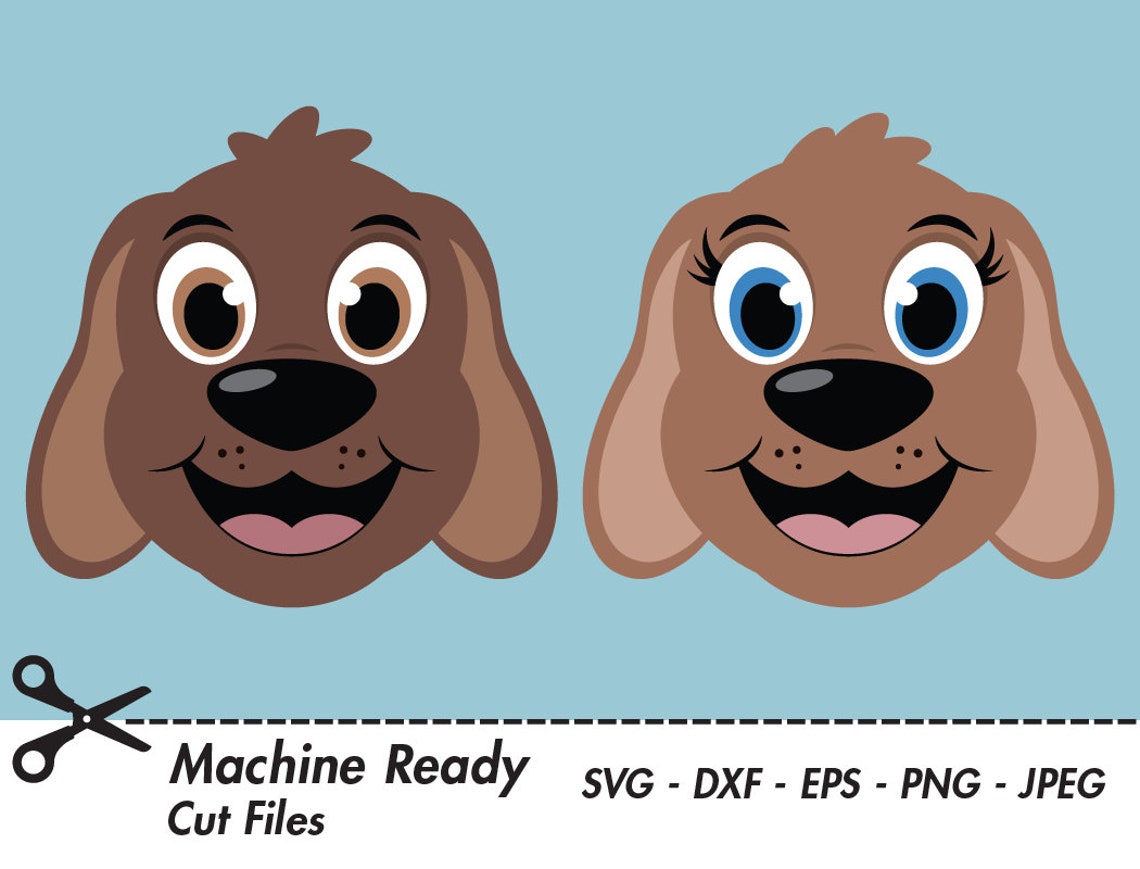 Cute Dog SVG Cut Files PNG Dog Clipart Dog Mom Dogs Clip | Etsy