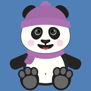 Cute Winter Bear Bundle SVG Cut Files, Bear Clipart, Baby Bear Clip Art ...