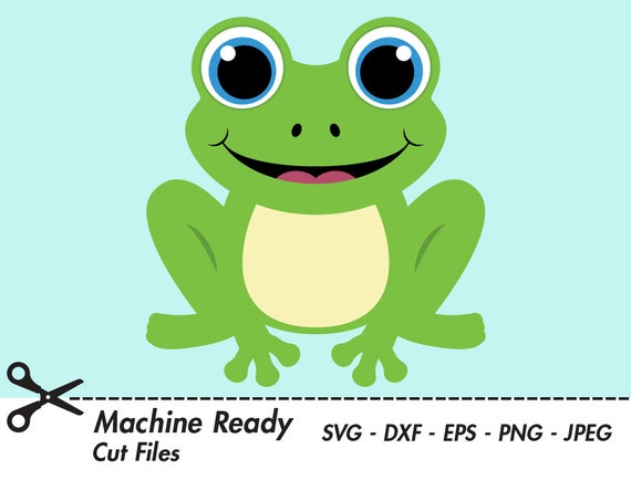 Paper, Party & Kids Frog Dxf,Frog Png,Frog Eps,Frog Vector Floral Frog ...
