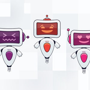 Cute Emoji Robot Clip Art, Drone Clipart, Clip Art Robots, Emoji ...