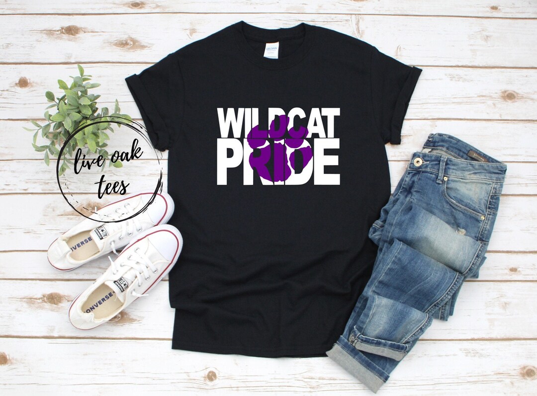 Wildcat Pride PAW Cutout SVG File - Updated - Etsy