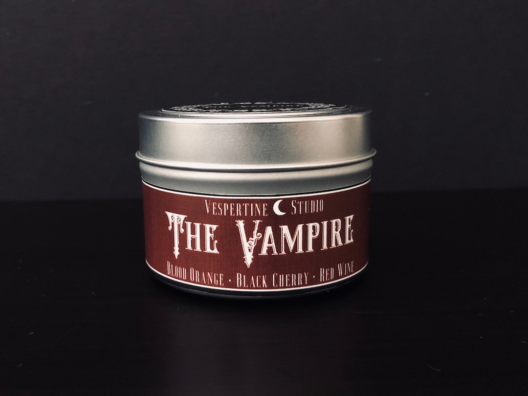 The Vampire Scented Soy Candle: Blood Orange, Black Cherry, Red Wine (4 ...