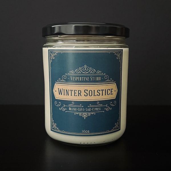 Winter Solstice Candles - Etsy