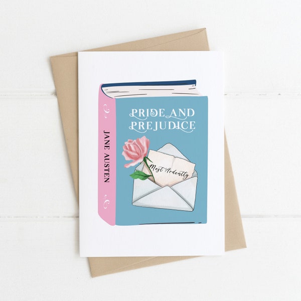 Pride and Prejudice Birthday Card - Etsy