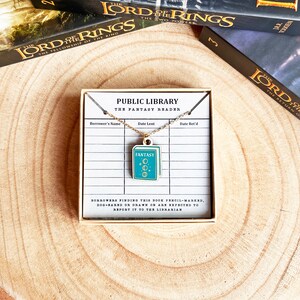 The Fantasy Reader Book Necklace - Responsibly Sourced Maple Wood ...