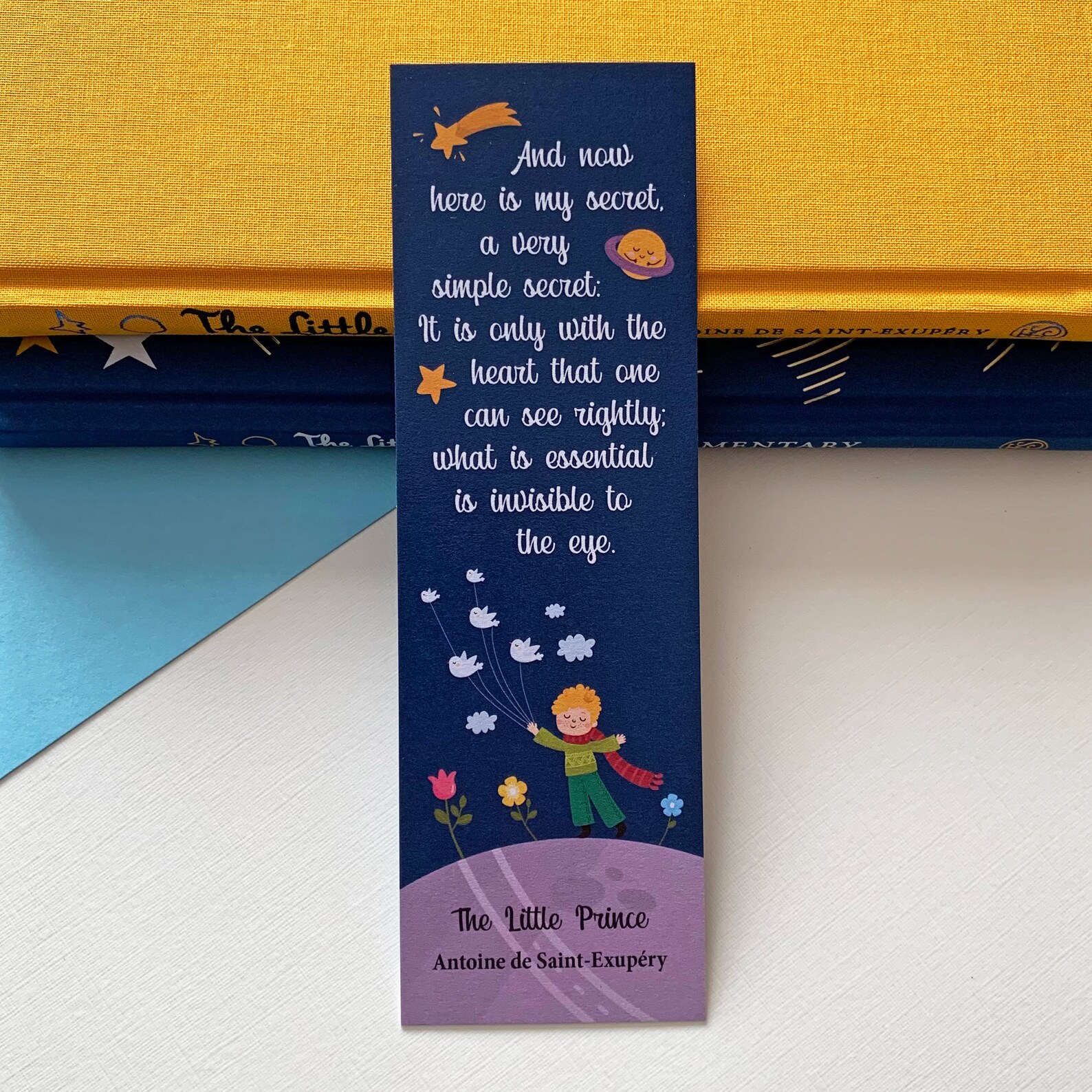 The Little Prince - 'what is Essential' Bookmark - Antoine De Saint ...