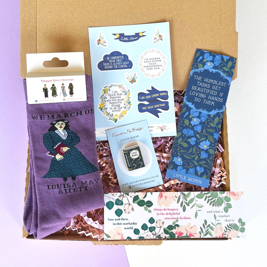 Little Women Literary Gift Set Louisa May Alcott Letterbox Gift Bookish ...