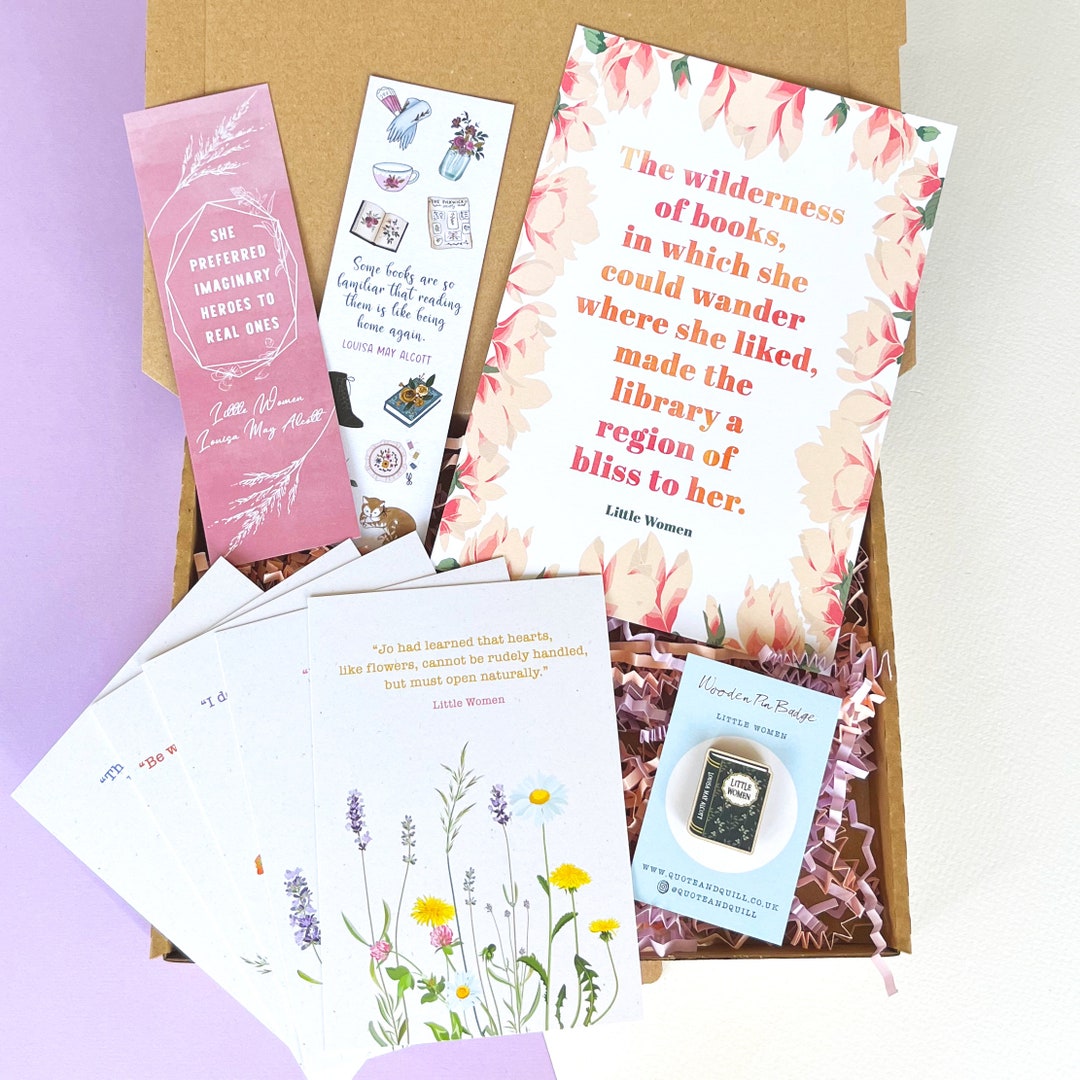 Little Women Gift Set - Louisa May Alcott - Literary Gift - Letterbox ...