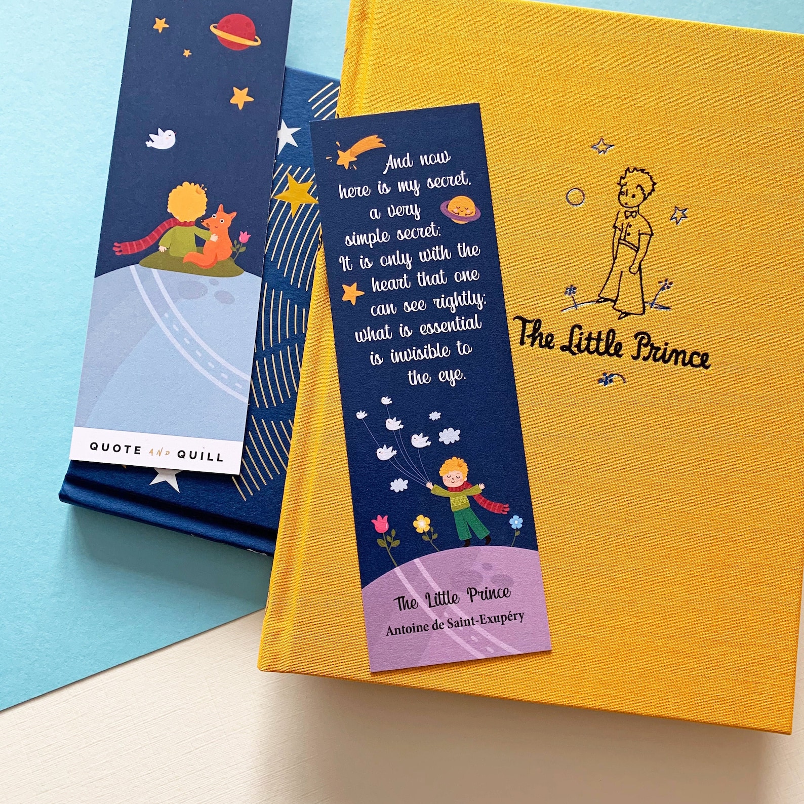 The Little Prince - 'what is Essential' Bookmark - Antoine De Saint ...